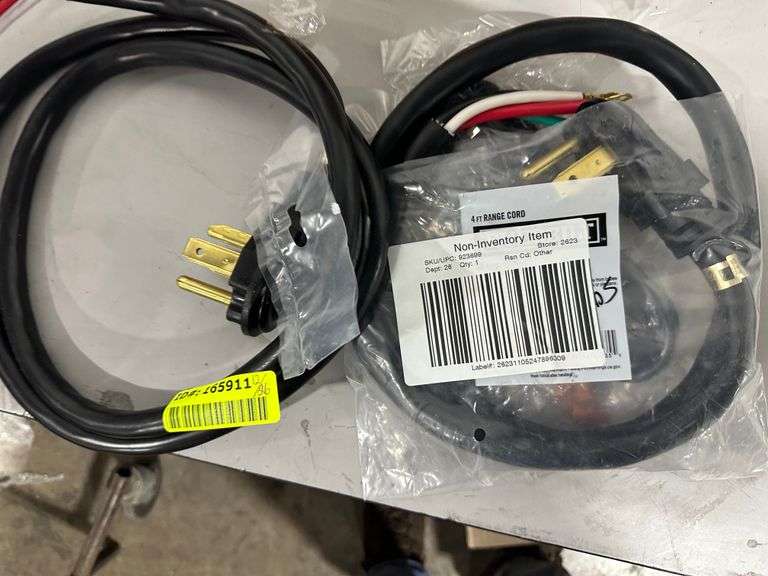 Assorted Power Cords - Lambrecht Auction, Inc.