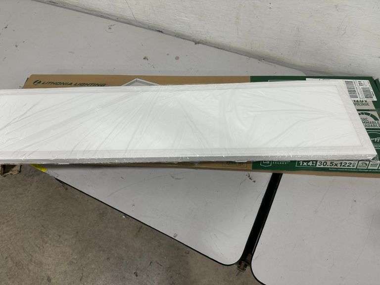 Lithonia Lighting Contractor Select CPANL DCMK 1 ft. x 4 ft. Integrated LED Panel Light ...