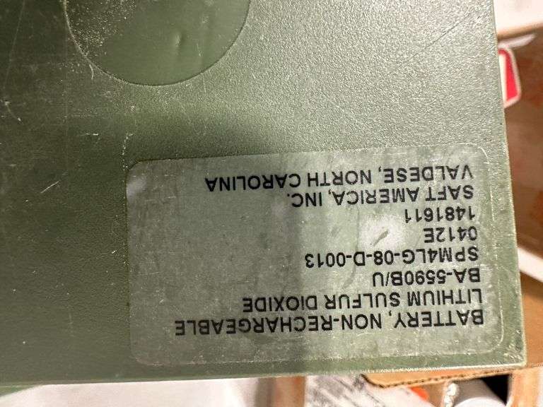 BA-5590 B/U 24 Volt Primary Lithium Battery Military Battery (4x ...