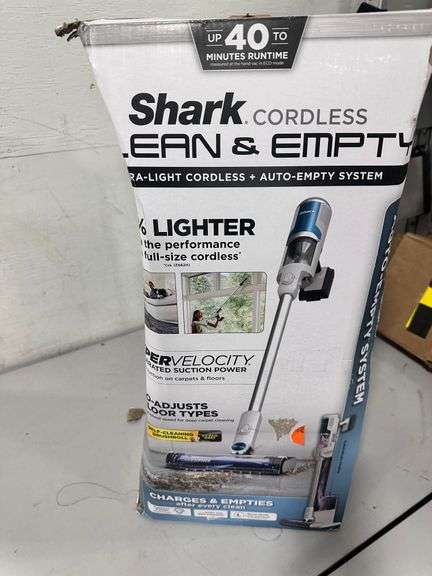 Shark Clean and Empty Bagless Cordless HEPA Filtration Stick Vacuum and ...