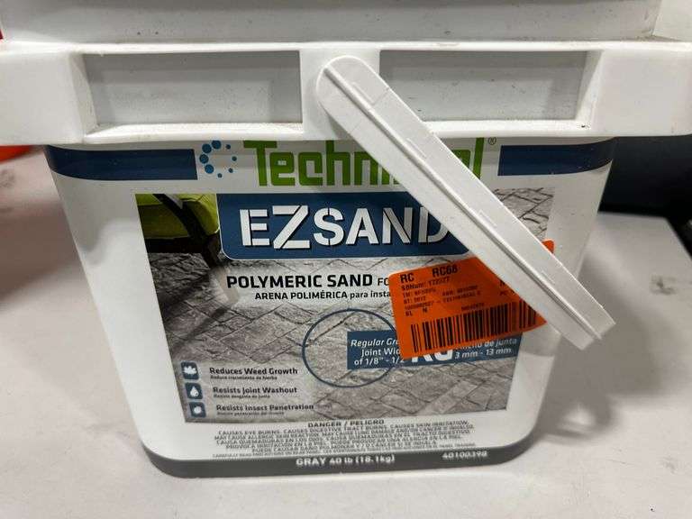 Techniseal EZ Sand 40 lbs. Gray Polymeric Sand - Lambrecht Auction, Inc.