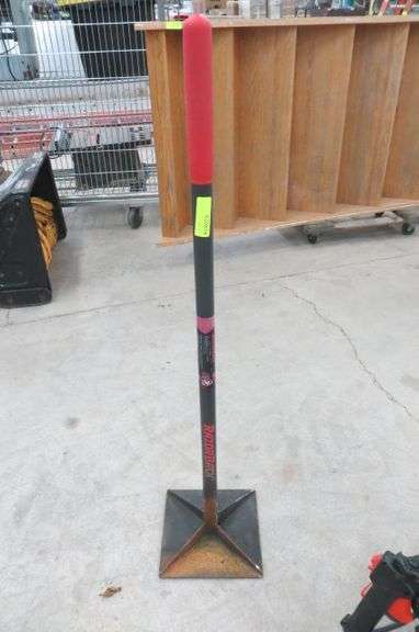 10" Hand Tamper - Lambrecht Auction, Inc.