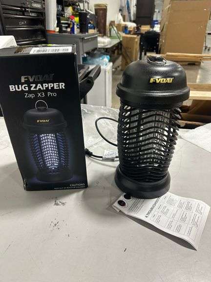 Fvoai Bug Zapper Zap X3 Pro - Lambrecht Auction, Inc.