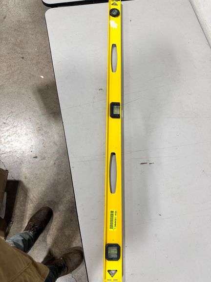Stanley 48 in. Non-Magnetic 180 Aluminum I-Beam Level - Lambrecht ...