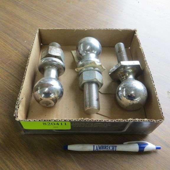 Trailer Balls - 2" & 1-7/8" - Lambrecht Auction, Inc.