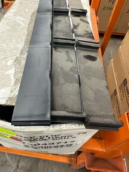 Step Clip Hidden Fastening Strips 75 Piece - Lambrecht Auction, Inc.