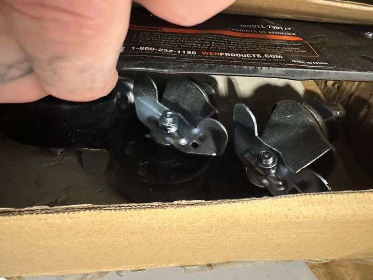 WEN 73017T 3000-Pound Capacity Vehicle Dollies With Brakes - Lambrecht ...