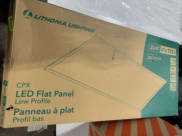 Lithonia Lighting Contractor Select CPX 2 ft. x 4 ft. Adjustable Lumens ...