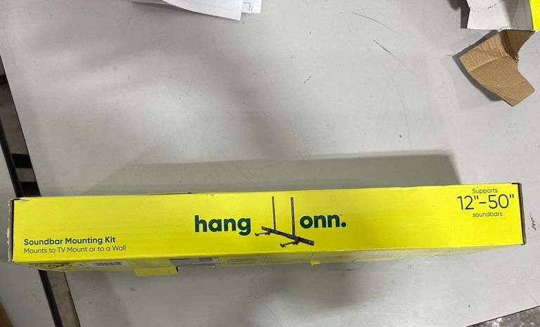 onn. Soundbar Speaker Mounting Kit for 12" to 50" Soundbars - Lambrecht ...