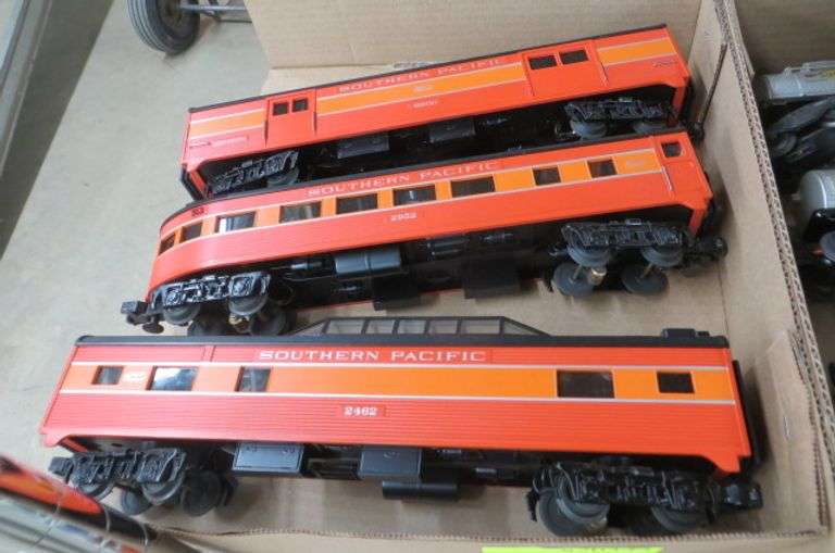 Southern Pacific Passenger Cars - O Scale - Lambrecht Auction, Inc.