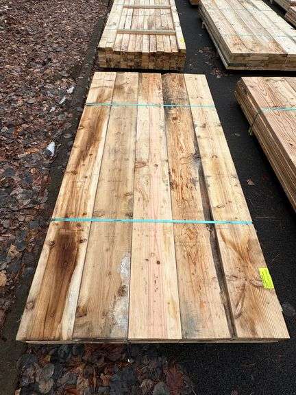 White Fir Dimensional Lumber 2"x10"x8' - Lambrecht Auction, Inc.