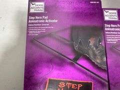 12 ft. Skelly Eye Kit - 8 Function + 6 Step Here Pad Animatronic ...