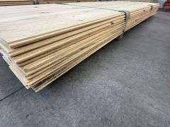 White Pine T&G WP4 Smooth Face Paneling 1"x8"x10' - Lambrecht Auction, Inc.