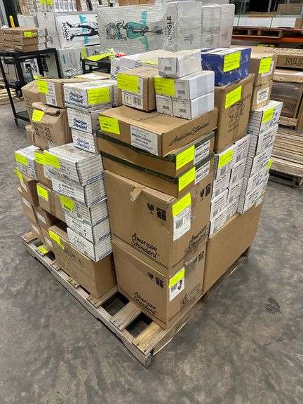 Pallet of Miscellaneous American Standard items - Lambrecht Auction, Inc.