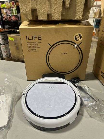 Ilife Robot Vacuum Cleaner Model V3s Pro - Lambrecht Auction, Inc.
