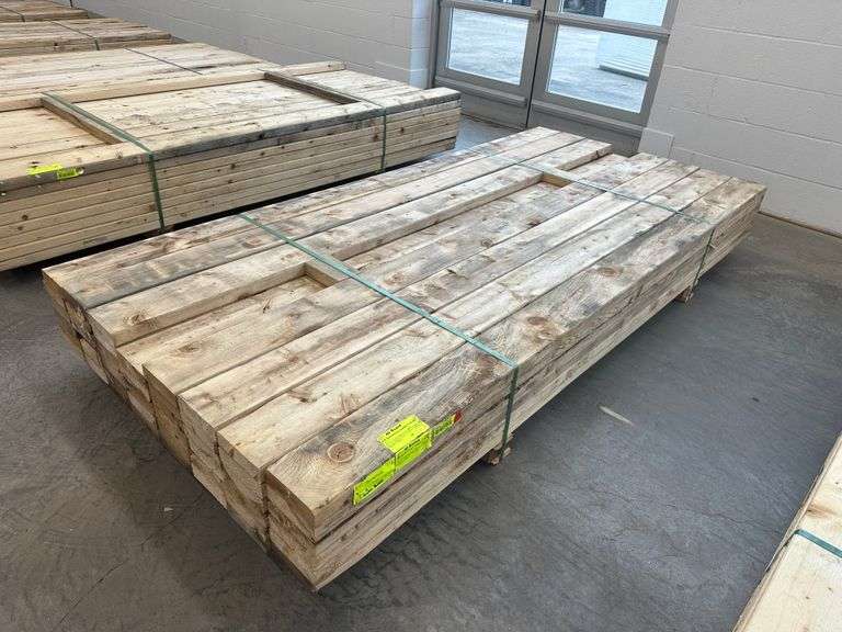SPF Dimensional Lumber 2"x6"x8' *See Description* - Lambrecht Auction, Inc.