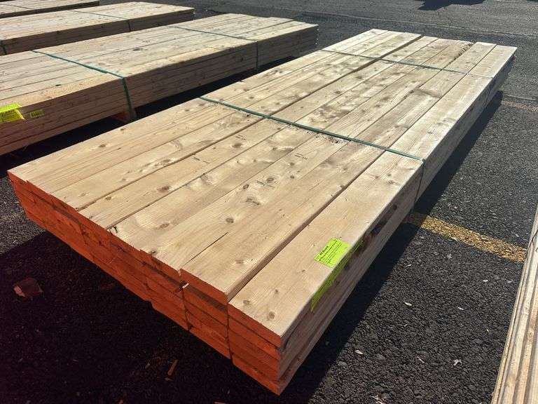 SPF Dimensional Lumber 2"x6"x10' *See Description* - Lambrecht Auction ...