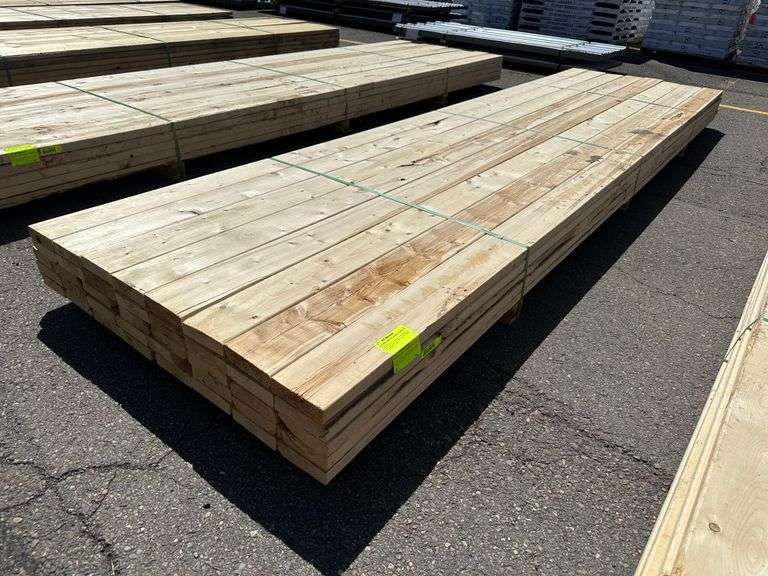 SPF Dimensional Lumber 2"x6"x14' - Lambrecht Auction, Inc.