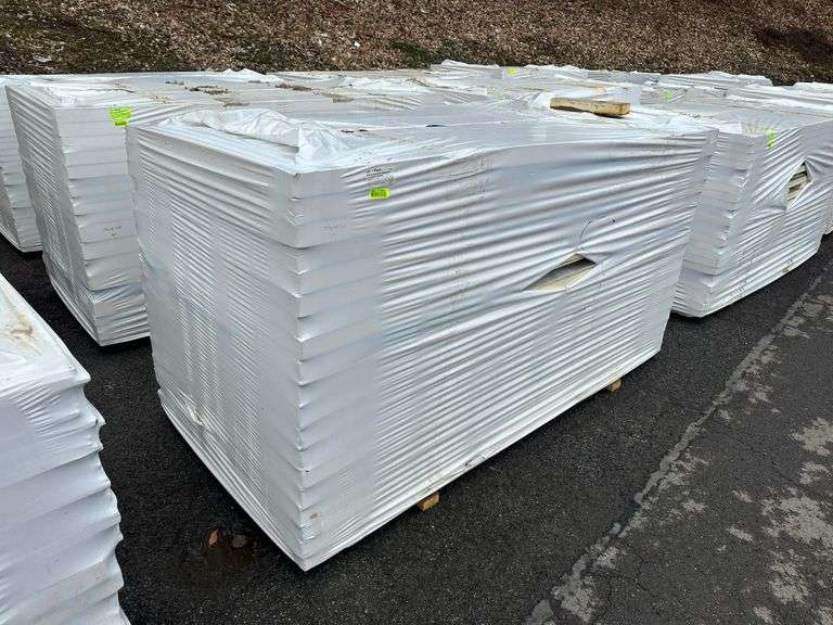 Poly Iso Insulation Dimensions 52" x 4" x 8' - Lambrecht Auction, Inc.