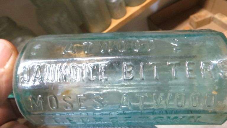 Atwood Jaundice Bitters Bottles - Lambrecht Auction, Inc.