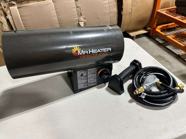 Mr. Heater Contractor Series 30K-60K BTU Propane Forced Air Heater ...