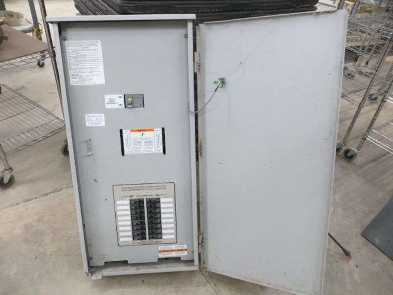 Generac Service Panel - Lambrecht Auction, Inc.