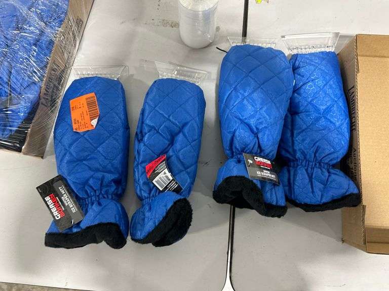 Grease Monkey Winter Ice Scraper Mitt (4) - Lambrecht Auction, Inc.