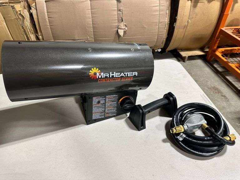 Mr. Heater Contractor Series 30K-60K BTU Propane Forced Air Heater - Lambrecht Auction, Inc.