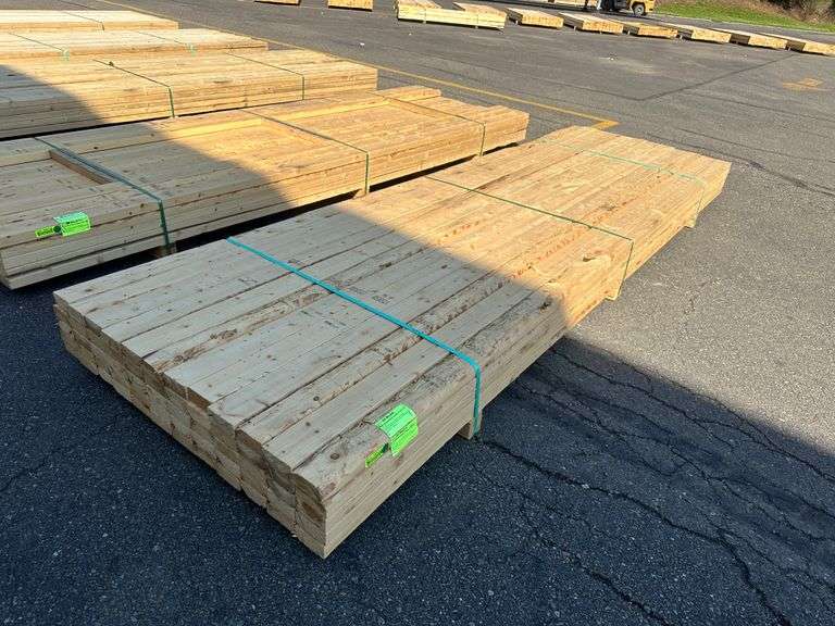 SPF Dimensional Lumber 2"x4"x12' - Lambrecht Auction, Inc.