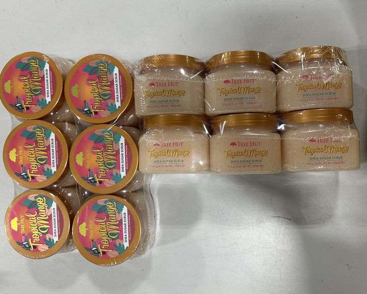Tropical Mango Shea Sugar Scrub (4 X $) - Lambrecht Auction, Inc.