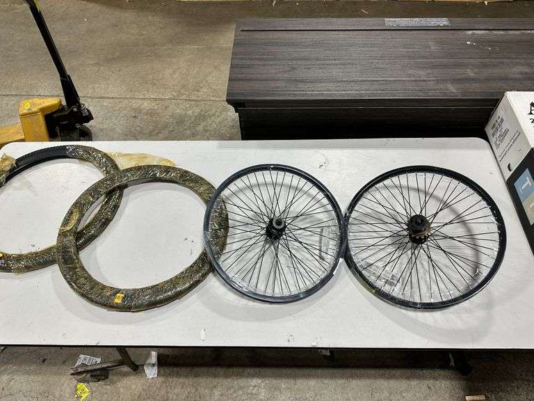 Wheel Master Bike 20" Rims + 20" Bike Tires - Lambrecht Auction, Inc.
