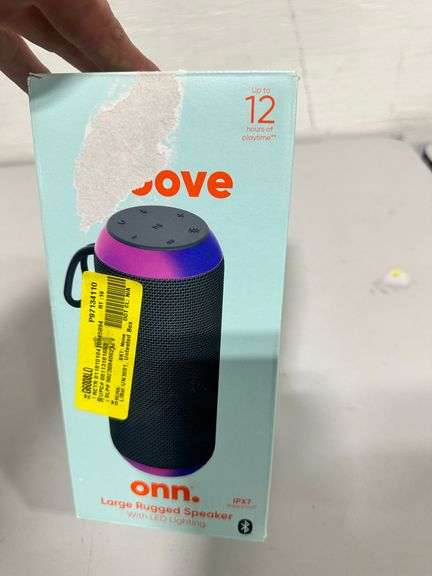 Grove Onn Large Rugged Speaker - Lambrecht Auction, Inc.