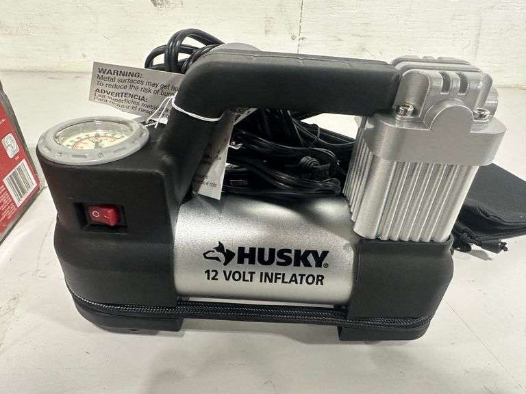Husky 12v Inflator - Lambrecht Auction, Inc.