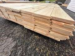 White Pine T&G Paneling WP4 1"x6"x12' - Lambrecht Auction, Inc.
