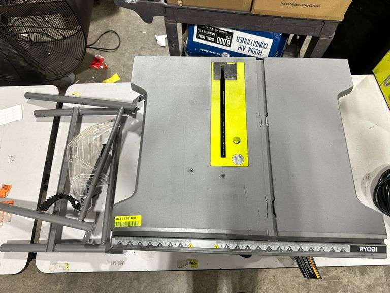 RYOBI 15 Amp 10 in. Compact Portable Corded Jobsite Table Saw With ...