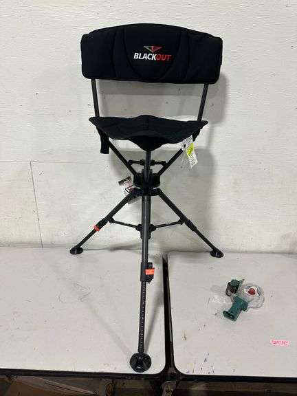 Blackout Tripod Chair - Lambrecht Auction, Inc.