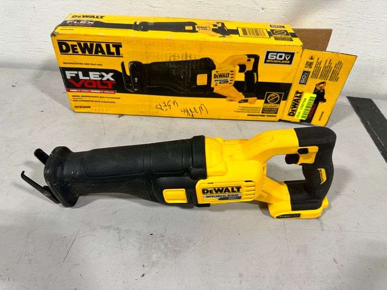 DeWalt FLEXVOLT 60V MAX Cordless Brushless Reciprocating Saw (Tool Only)-Used - Lambrecht ...