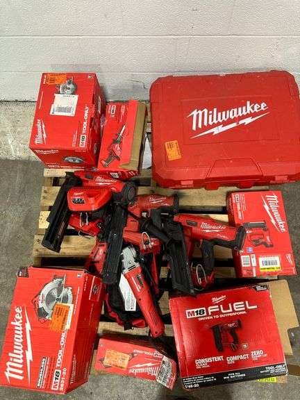 NON- Working Milwaukee Tools - Lambrecht Auction, Inc.