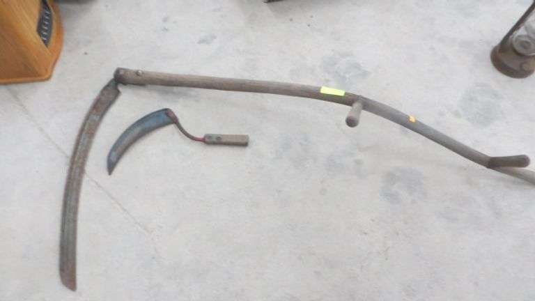 Scythe & Corn Sickle - Lambrecht Auction, Inc.