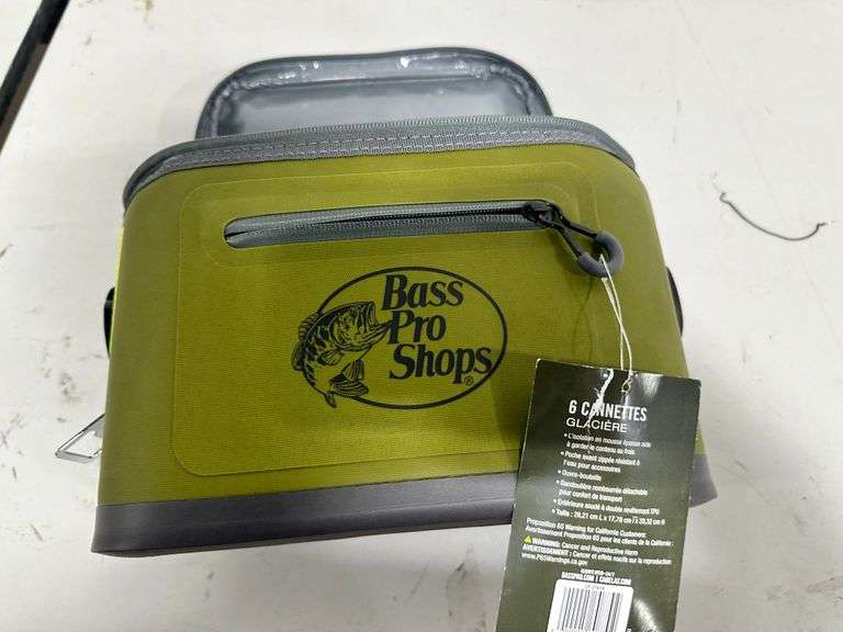Bass Bro 6 Can Foam Cooler - Lambrecht Auction, Inc.