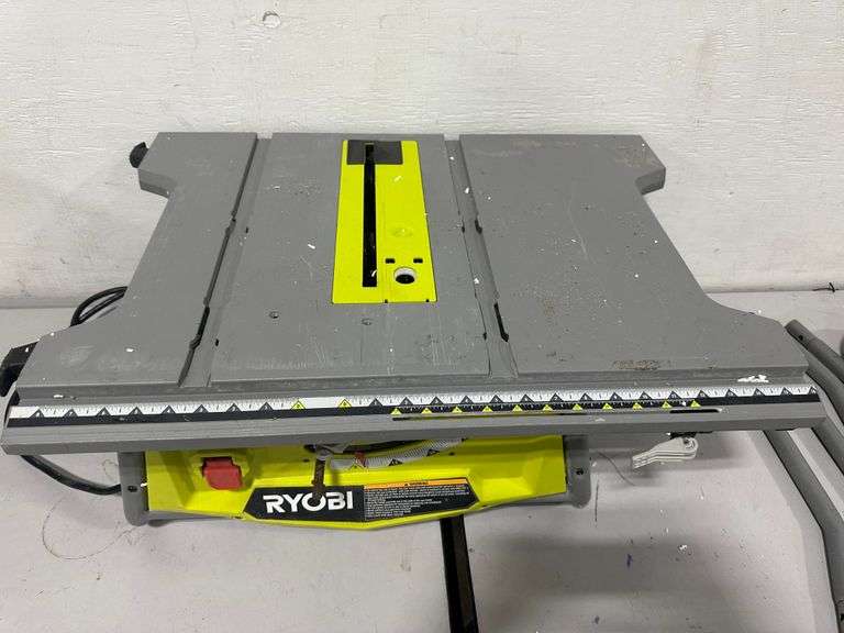 Ryobi 15 Amp 10 in. Expanded Capacity Portable Corded Table Saw With ...