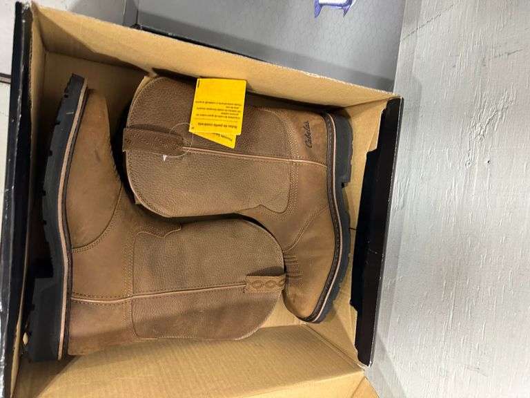 Cabela's Pinedale Square-Toe Western Work Boots For Men Size 11.5 ...