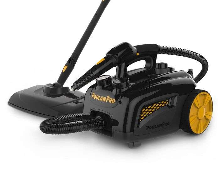 Poulan Pro PP350 Canister Steam System with Steam Mop Attachment ...