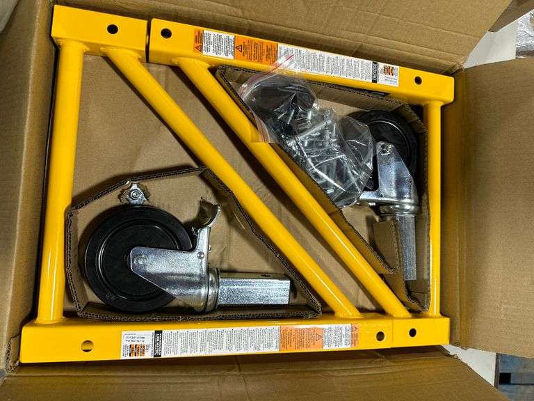 MetalTech 14-in. Scaffold Outriggers with 5-in. Heavy Duty Caster ...