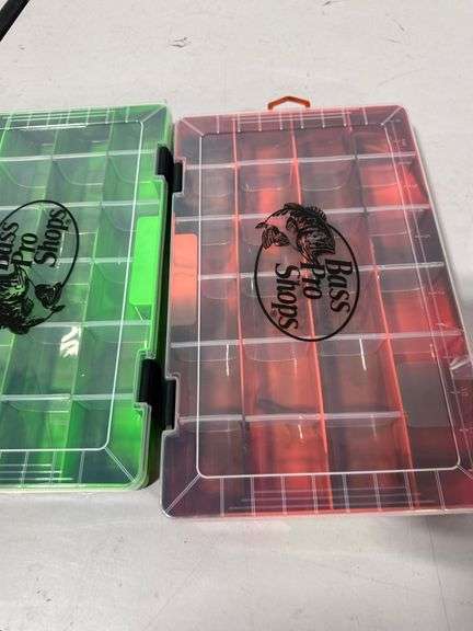 Bass Pro Shop Lure Boxes (3) - Lambrecht Auction, Inc.