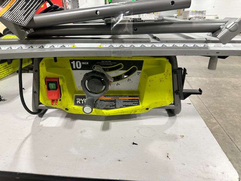 RYOBI 15 Amp 10 in. Compact Portable Corded Jobsite Table Saw With ...