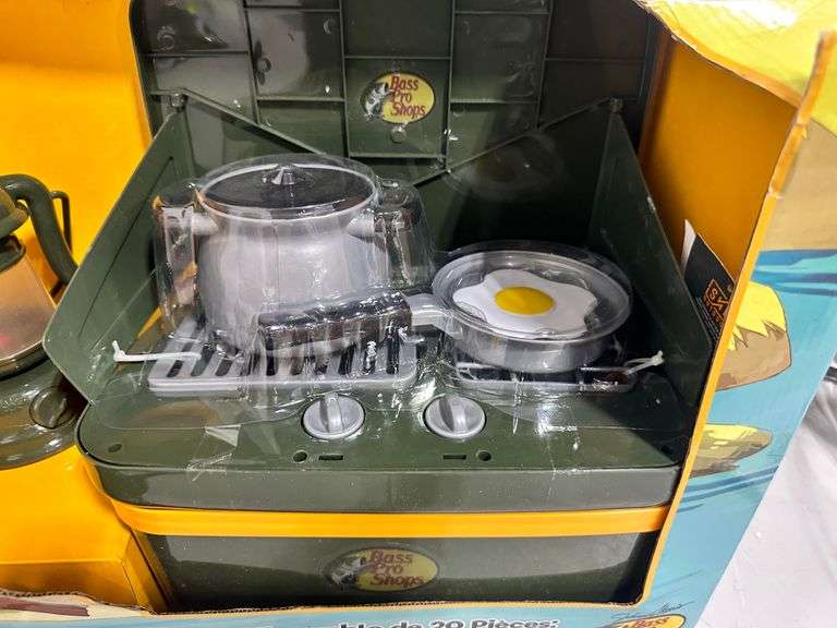 Bass Pro 20 Piece Children's Camp Stove Set - Lambrecht Auction, Inc.