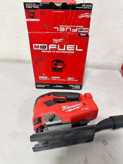 Milwaukee M18 FUEL 18V Lithium-Ion Brushless Cordless Jig Saw (Tool ...