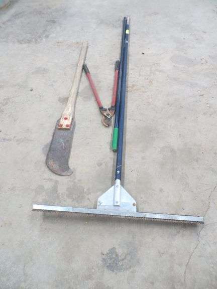 Aquatic Weed Cutter, Brush Hook, Pruners - Lambrecht Auction, Inc.