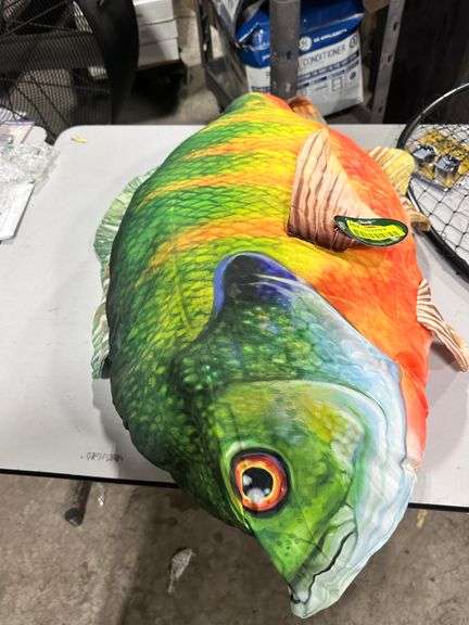 Bass Pro Shops Giant Stuffed Bluegill For Kids - Lambrecht Auction, Inc.